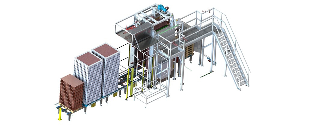 depalletizing - STM Pack - STM Filling Machines and Filling Lines
